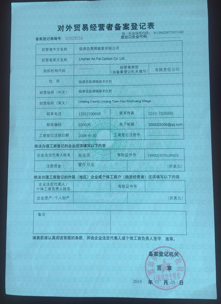 О нас - Aohui Carbon