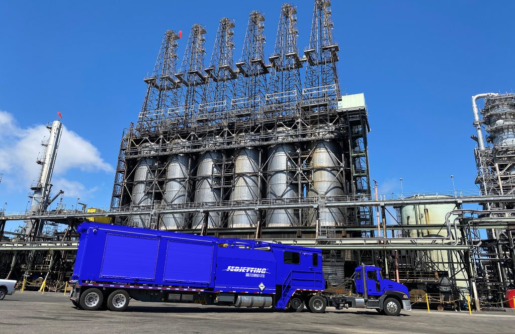 Сервис Decoking Pigging трубопровода от Fedjetting: Очистка труб и ...